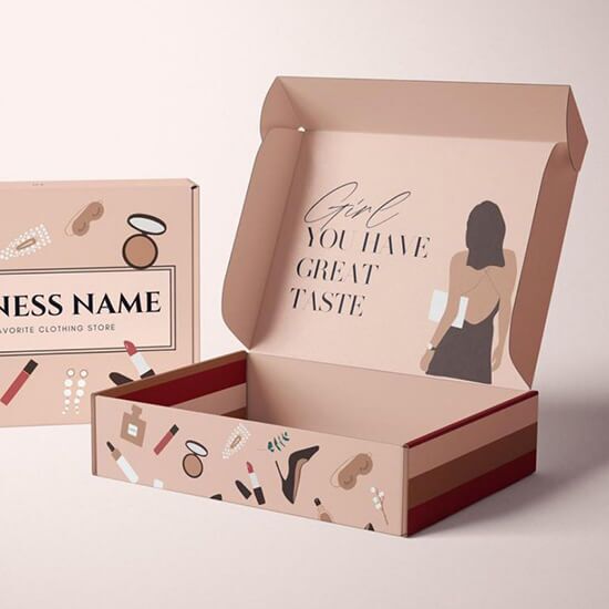 box packaging design for clothes