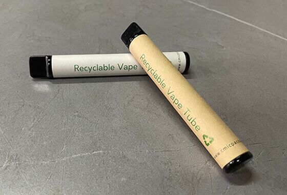 Eco-Friendly Custom Paper Tubes | Alternative Vape Packaging Solutions