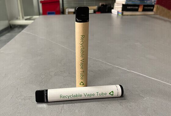 Eco-Friendly Custom Paper Tubes | Alternative Vape Packaging Solutions